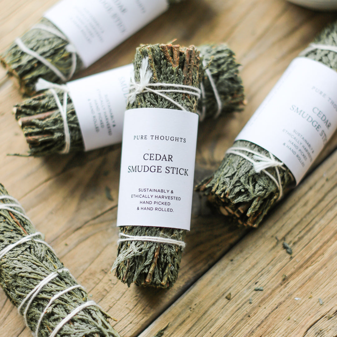 Cedar Smudge Stick – Pure Thoughts Ltd